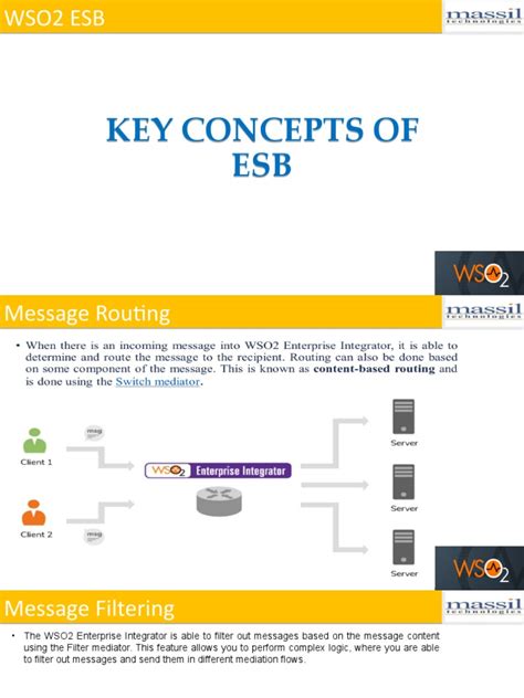 Key Concept Of Esb Pdf Load Balancing Computing Computer Science