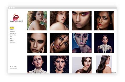 Makeup Portfolio Book Examples Saubhaya Makeup