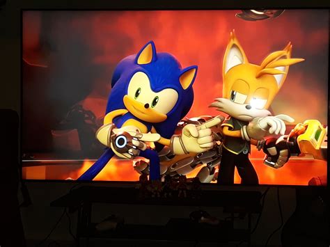 Rewatching Sonic Prime With The Five Figures [sonic Tails Knuckles Amy Rose Metal Sonic