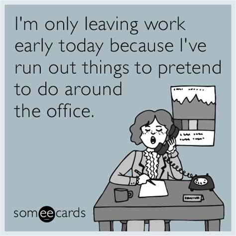 Leave Work Early Meme