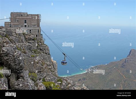 View Of The Table Mountain Upper Cable Car Station On From Table