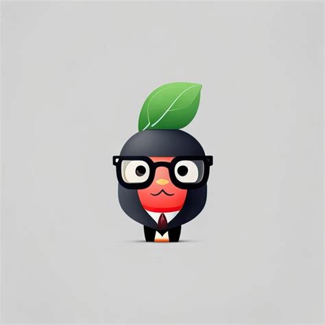 Premium Ai Image Minimalist Teacher Man Illustration
