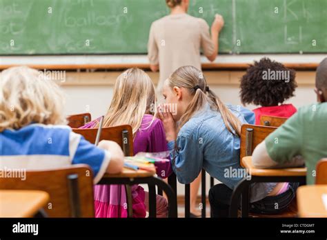 Elementary Students Talking In Class