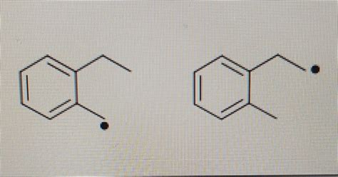 Solved State Which Isomeric Radical Structure Is More
