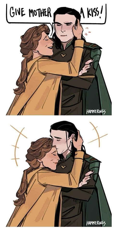 Happy Mothers Day Frigga And Loki Cr Hammering Avengers