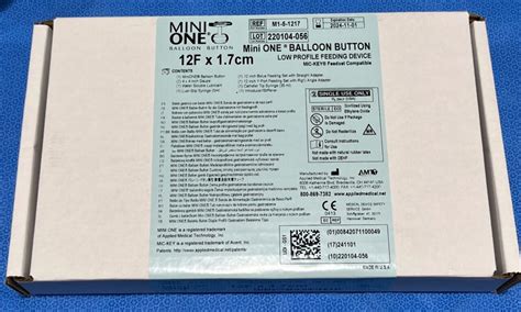 New Applied Medical Technology M1 5 1217 Mini One Balloon Button Low