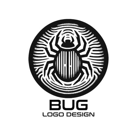 Bug Vector Logo Design Premium Ai Generated Vector