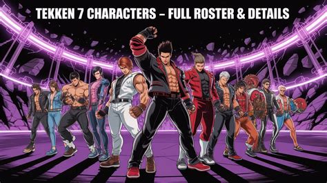 Tekken 7 Characters Full Roster And Details Tech Imaging