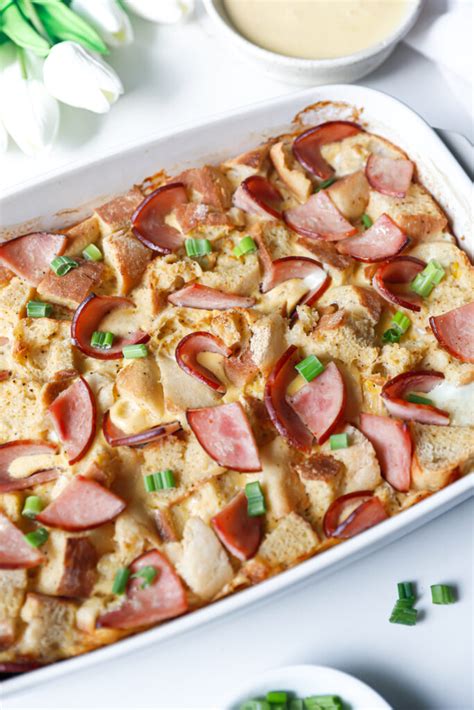 Eggs Benedict Casserole Make Ahead Brunch Favorite Megs Escapades