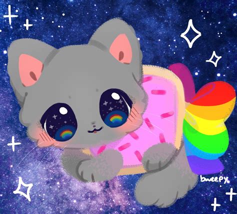 Nyan Cat Cute Cute Cat New Year Kawaii Png And Svg Design For T Shirts