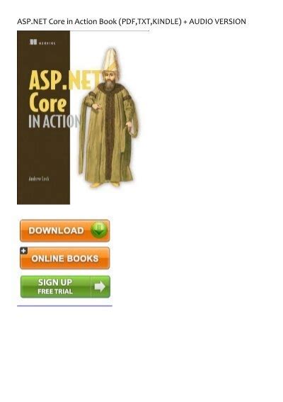 Effective Download Aspnet Core In Action Ebook
