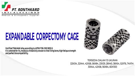Expandable Corpectomy Cage