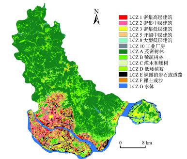 基于lcz的城市热岛强度研究