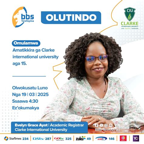 Ciu Tomorrow At 10 30 Am Clarke International University Will Be