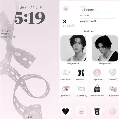 Ios Layout ♡ Iphone App Design Iphone Photo App Iphone Home Screen