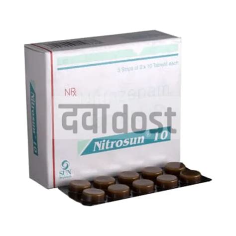Nitrosun 10 Tablet Upto 11 00 Off Dawaadost
