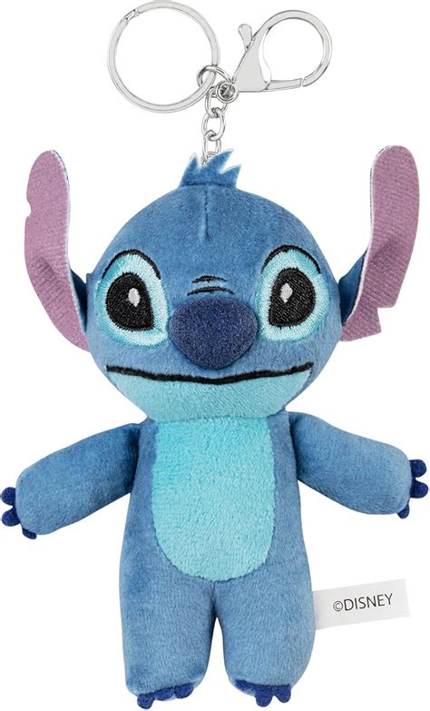 Disney Lilo And Stitch Blue Plush Keychain Gh00272rl Uk Pc