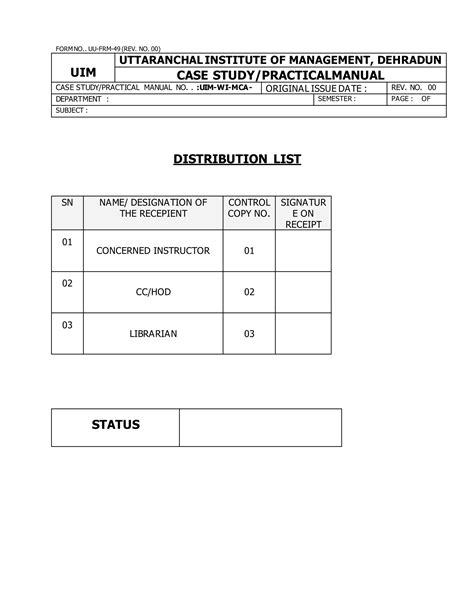 Iso Forms Related To Lp And Case Studies Docx Educational