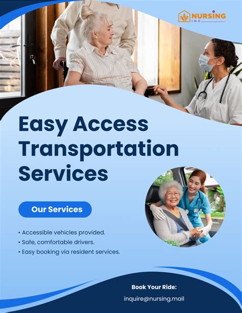 Free Easy Access Transportation Services Flyer Template To Edit Online
