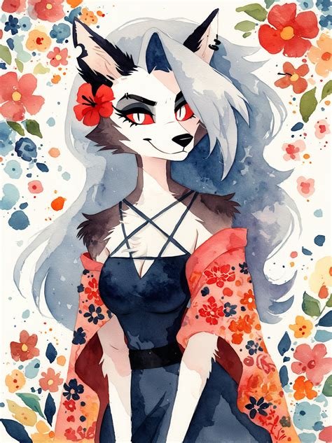 Wolfberry Loona Helluva Boss Helluva Boss Vivzieverse