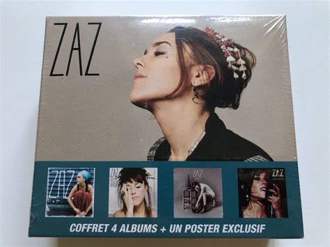 Zaz Coffret 4 Albums Un Poster Exclusif Warner Music France 5x
