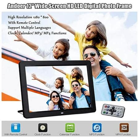 Digital Picture Frame 12 Inch Digital Photo Frame Us Standard