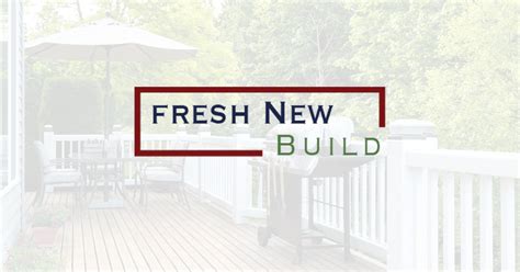Blog Fresh New Build