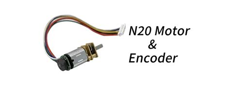 N20 Motor With Encoder Precision Control And Robotics Applications
