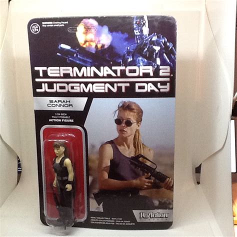 Reaction Terminator 2 Judgement Day Sarah Connor Action Figure The