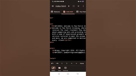 html website youtube