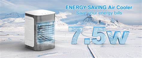 Portable Mini Air Conditioner Biesqya 3 In 1 Personal Small Ac Unit Cooler 3 Speed