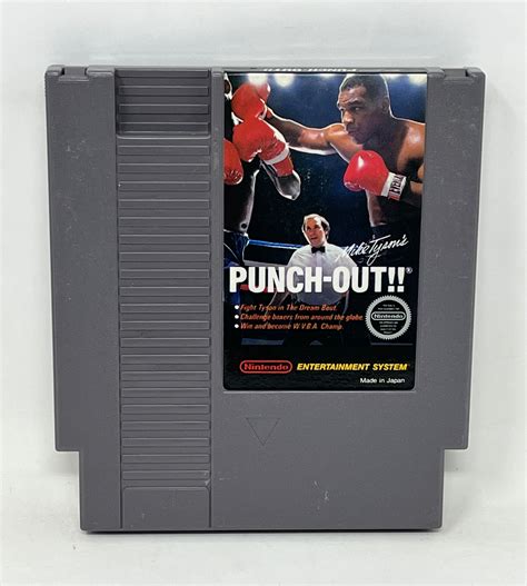 Nes Nintendo Mike Tysons Punchout The Generation X Of America