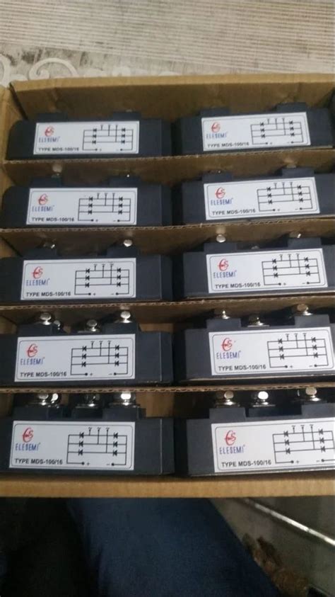 100a Black Mds100 16 Three Phase Bridge Module 1600v At Rs 20 In New Delhi
