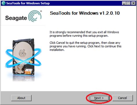 Performing A Hard Drive Test With Seagate Seatools Support Novatech