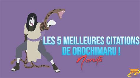 The 5 Best Quotes Of Orochimaru Anime Figure Store®