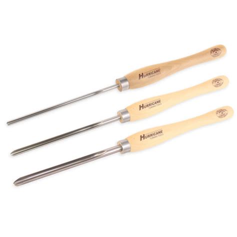 Hurricane Hss 3 Piece Bowl Gouge Tool Set 58 38 12 Bar Stock