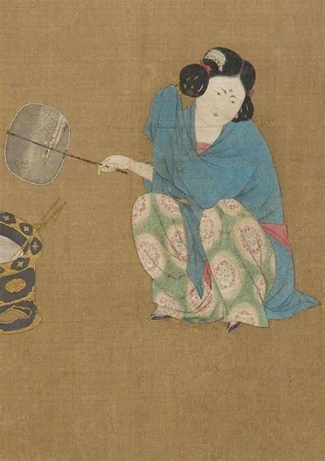 皇帝画家宋徽宗的《捣练图》高清细节，太精彩了！ 搜狐大视野 搜狐新闻