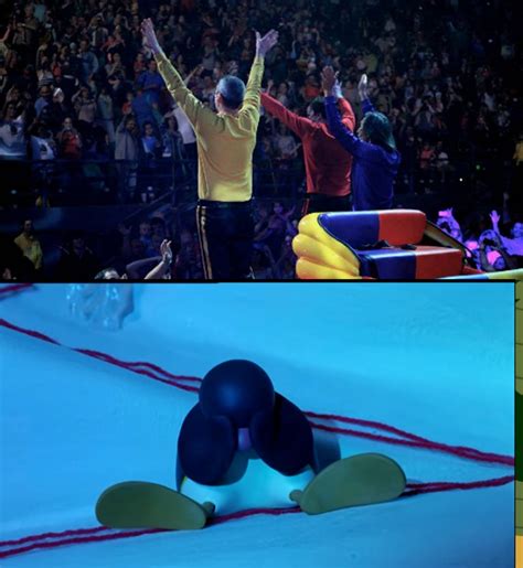 Pingu Crying Over The Og Wiggles Leaving By Jamesmuchtastic On Deviantart