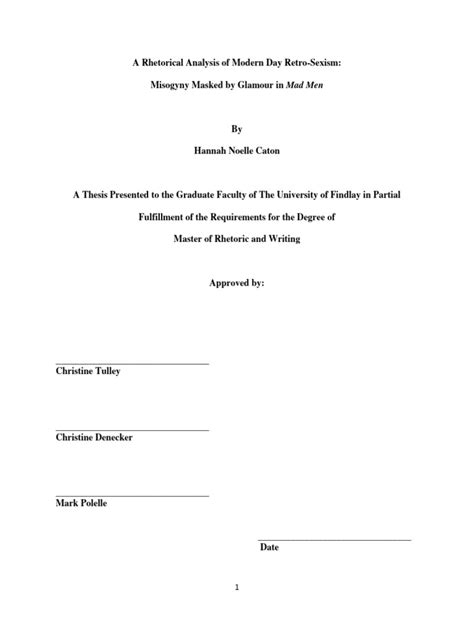Hannah Caton Final Thesis Pdf