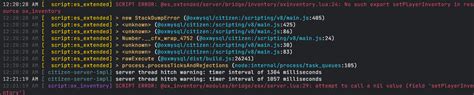 Oxlib Script Error Discussion Cfxre Community