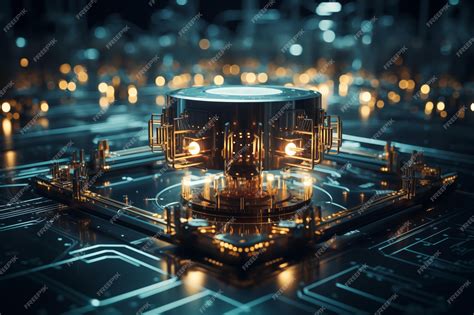 Premium Ai Image Quantum Computer Quantum Processor Scientific Developments Superconducting