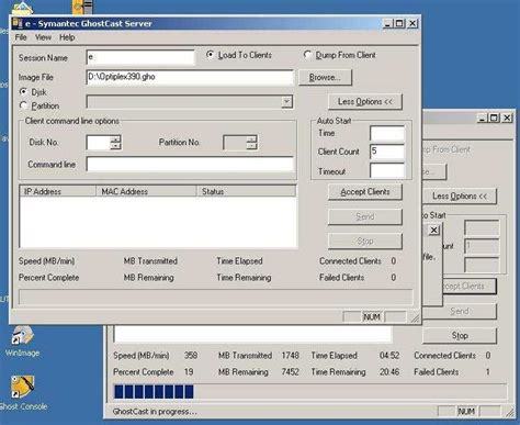 Symantec Ghost Server Motheroperf