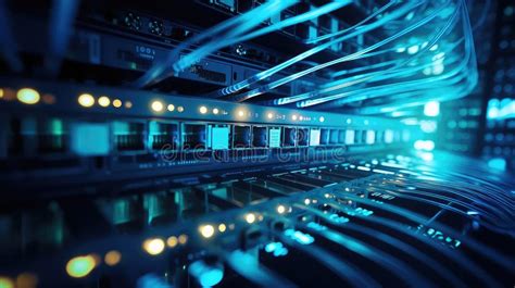 Ethernet Data Circuit Stock Illustration Illustration Of Ethernet