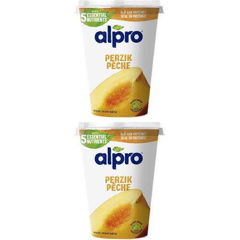Alpro Plantaardig Variatie Perzik 2 Pack Reserveren Albert Heijn