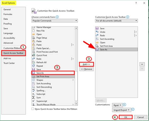 Save As Shortcut In Excel Quick And Easy Methods