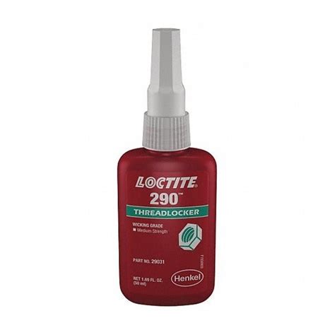 Loctite Thread Sealant 290tm Threadlocker Wicking Grade 50 Ml Bottle