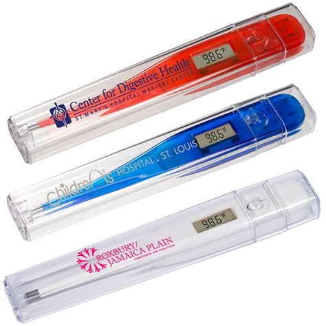 Custom Printed Fda Approved Translucent Digital Thermometer