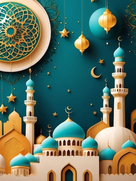 Premium Photo Islamic Decoration Background