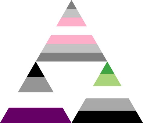 Demigirl Ace Aro Triforce By Pride Flags On Deviantart