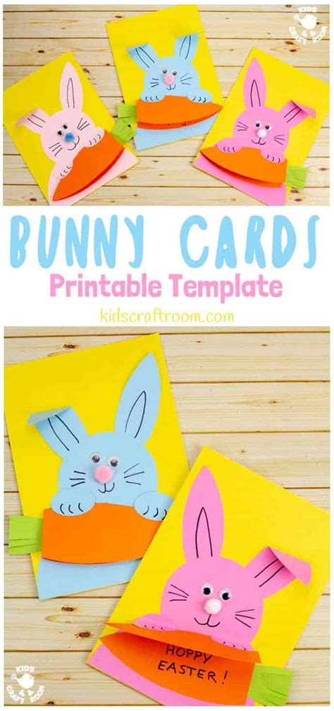 Easter Chick Card Template